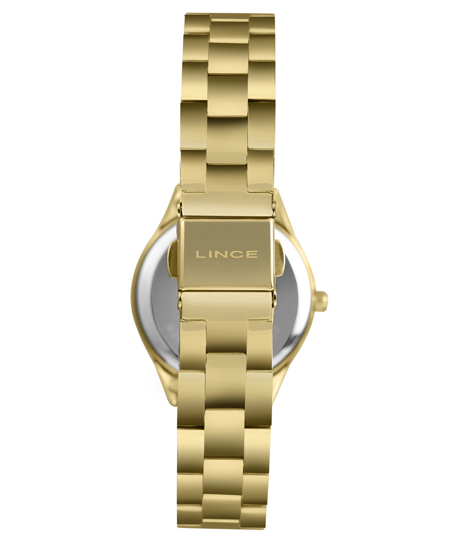 Relógio Analógico Lince em Aço Lrgh003L30Kafjc2Kx Dourado