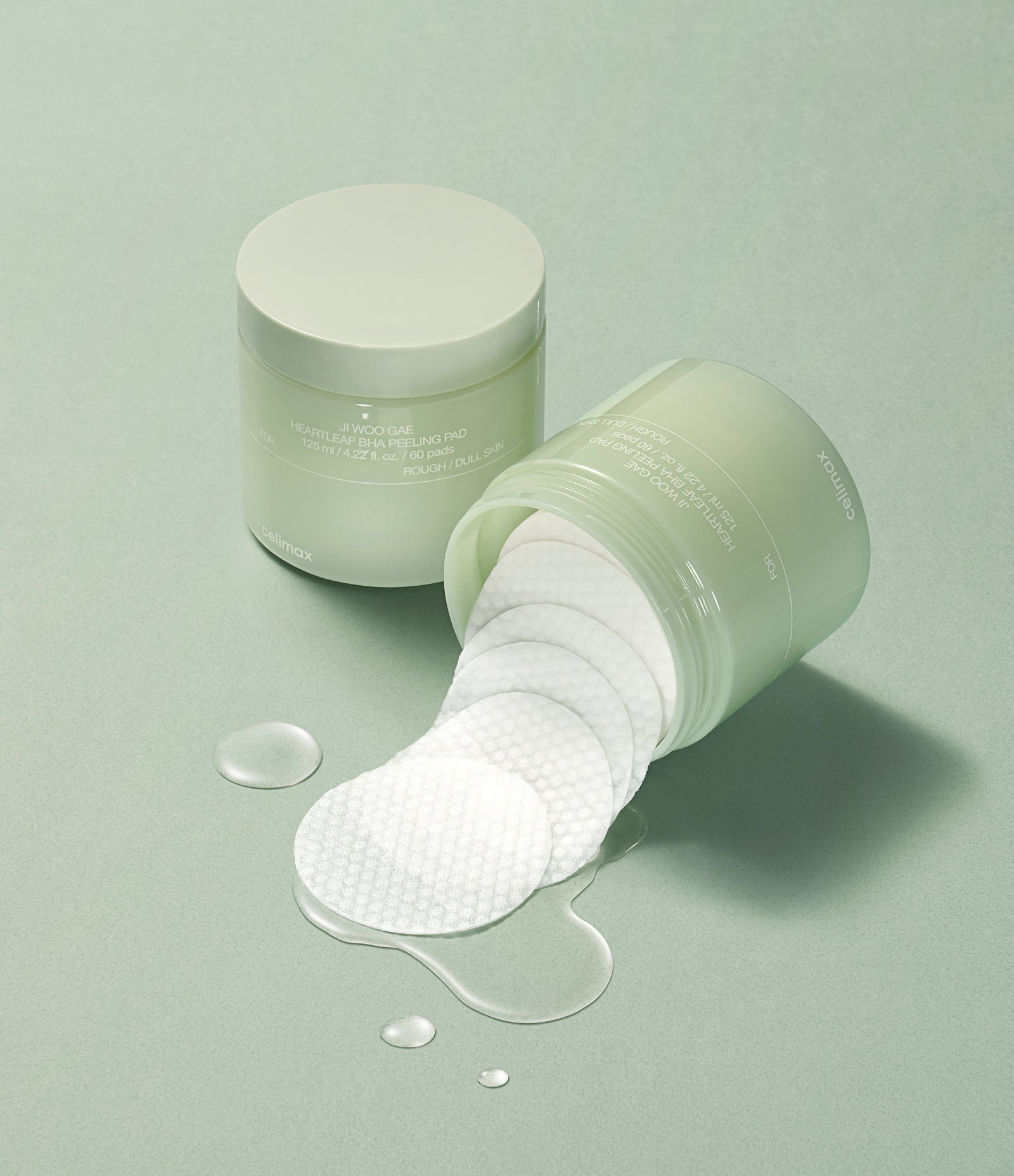 Tônico Facial Jiwoogae Peeling Pad 60uni Celimax U