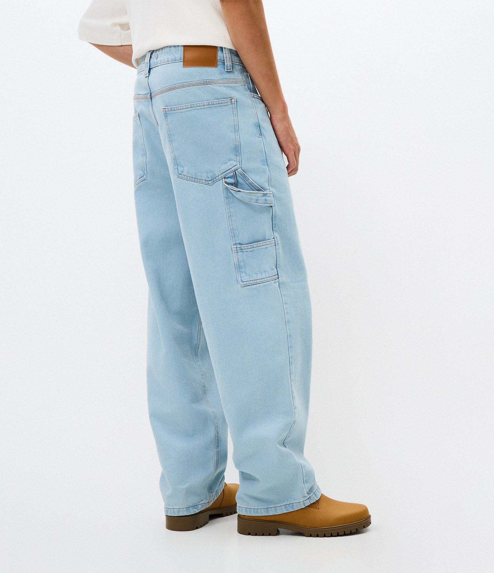 Calça Jeans Baggy Carpenter Azul